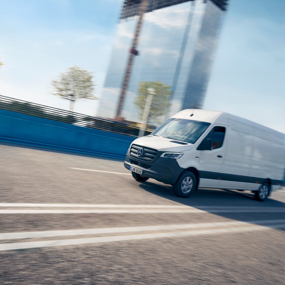 Mercedes eSprinter - 100% elektrisk varebil | Mål og specs.